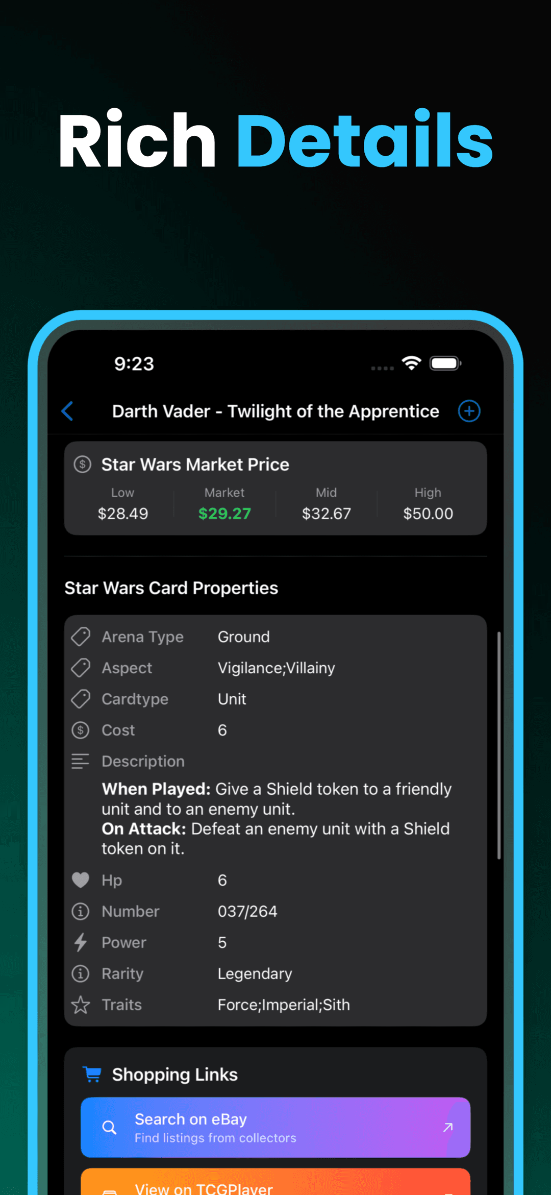Star Wars Unlimited Scanner - AI-Powered Card Recognition & Collection ...